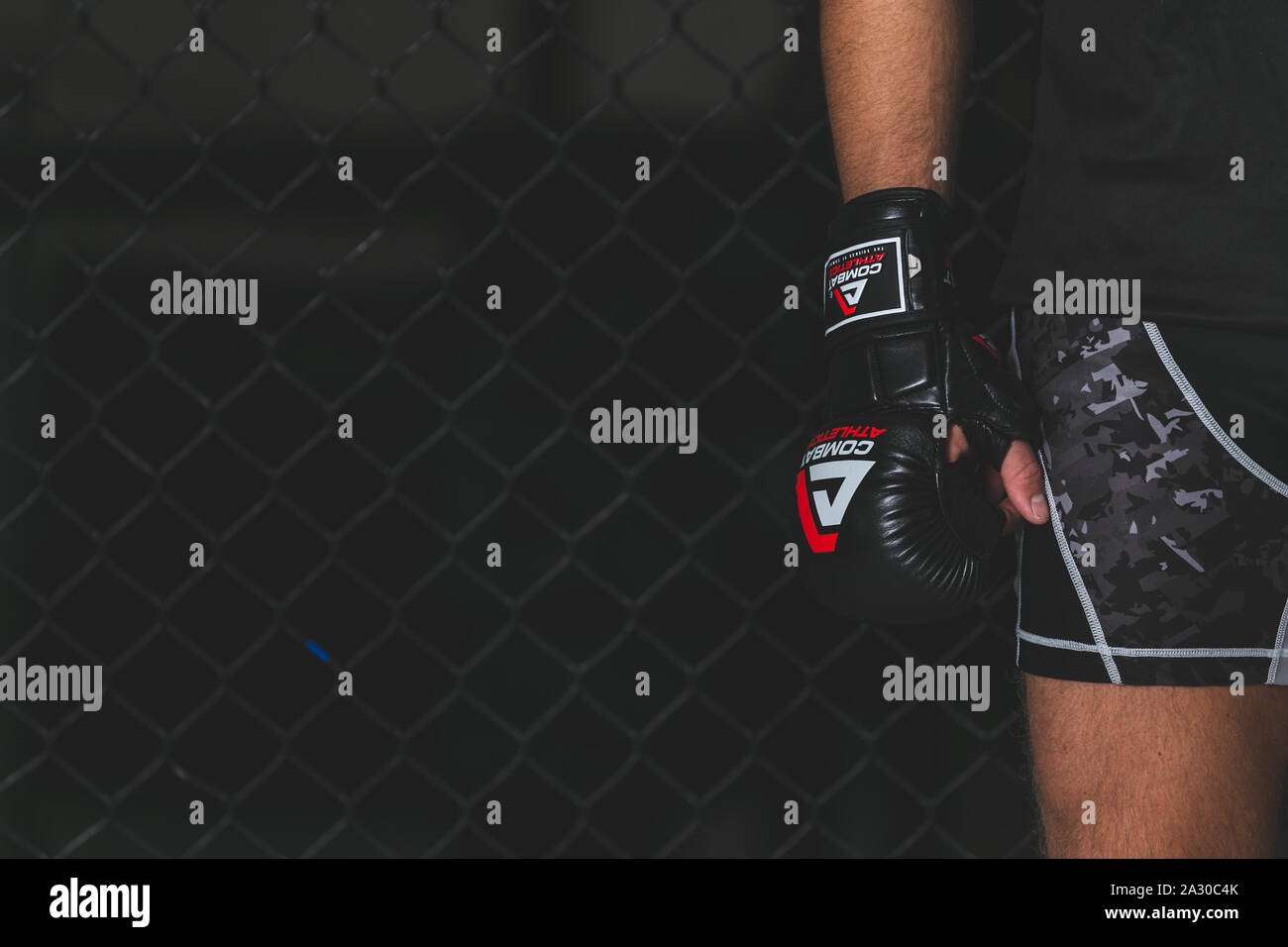 Promotional shoot with MMA fighter, Rhys Hughes ahead of his Budo ...