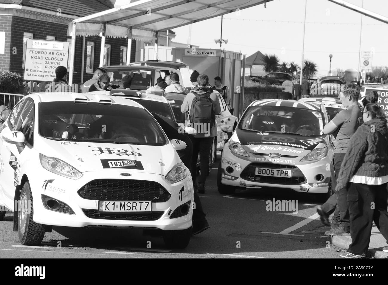 Wales rally GB Stock Photo - Alamy