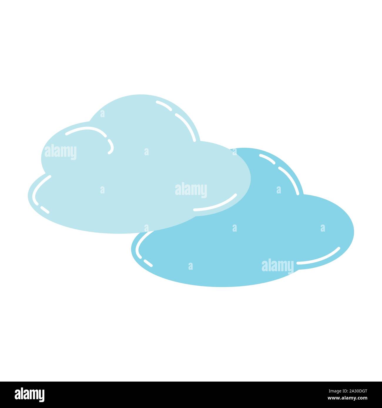 cloud sky flat style icon Stock Vector Image & Art - Alamy