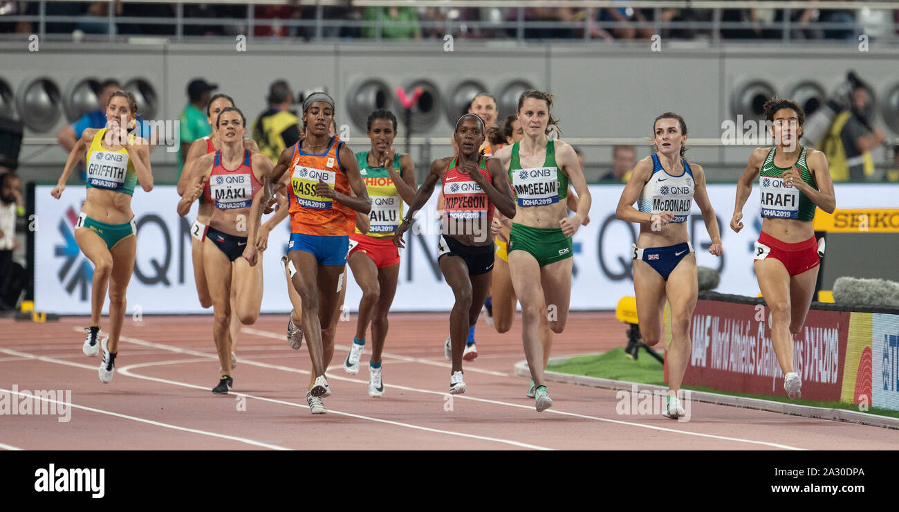17th IAAF World Athletics Championships 2019 Stock Photo - Alamy