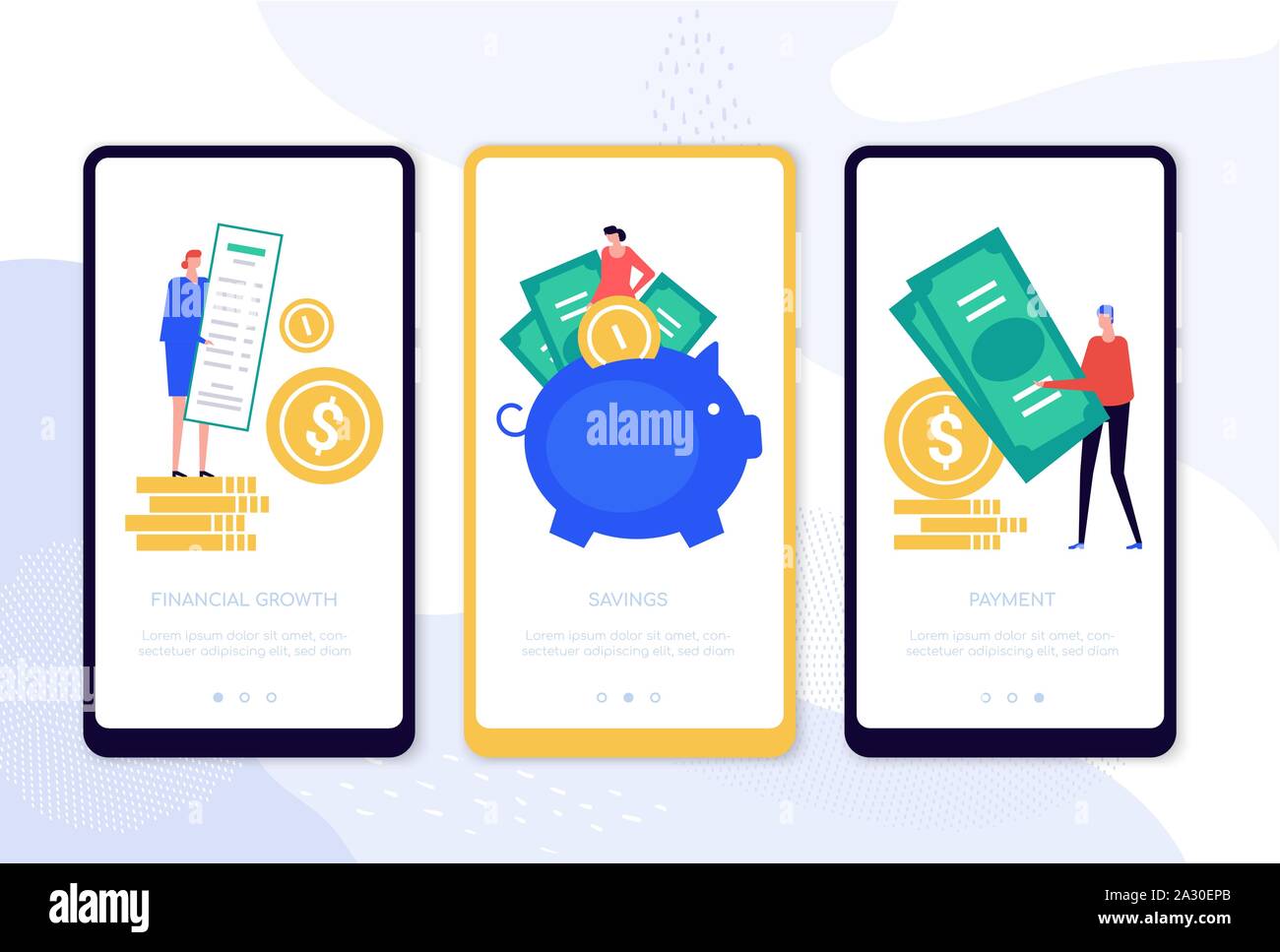 Mobile payment banking industry Stock Vector Images - Alamy