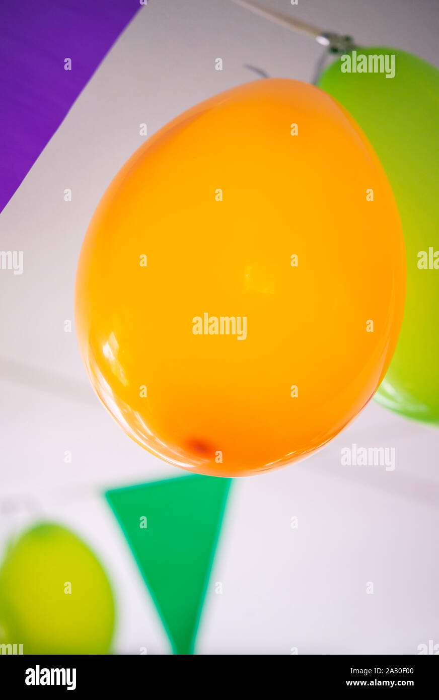 Room decorated with balloons hi-res stock photography and images - Alamy