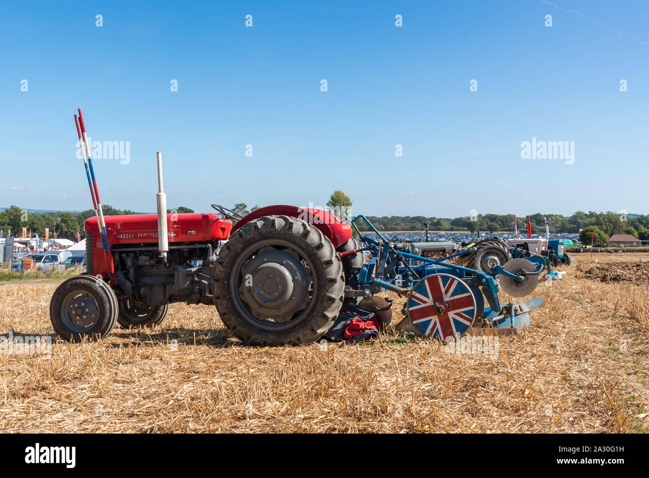 Weald of Kent Ploughing Match 2019 Stock Photo - Alamy