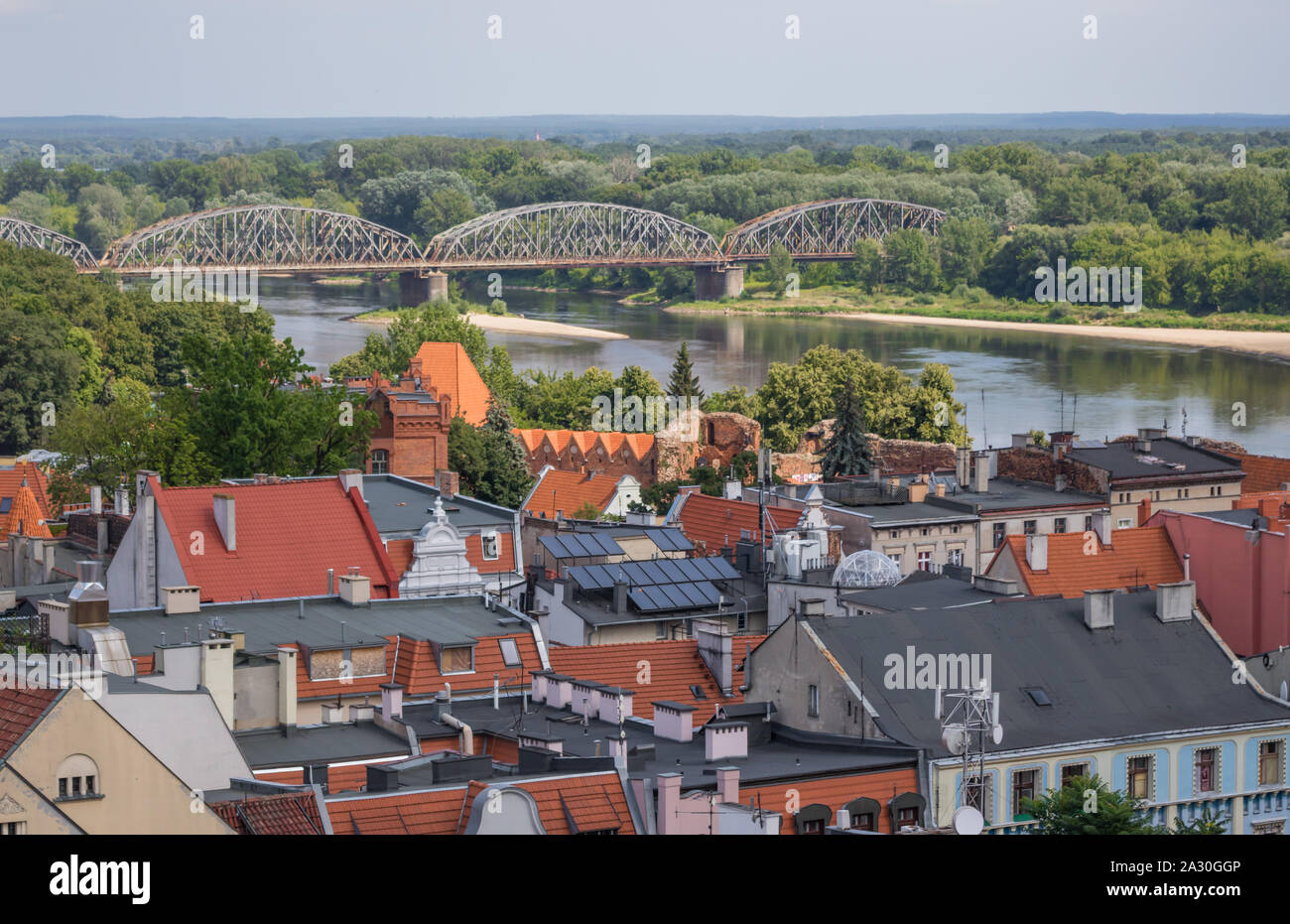 Torun, Poland - located on the Vistula River, Torun displays one of the ...
