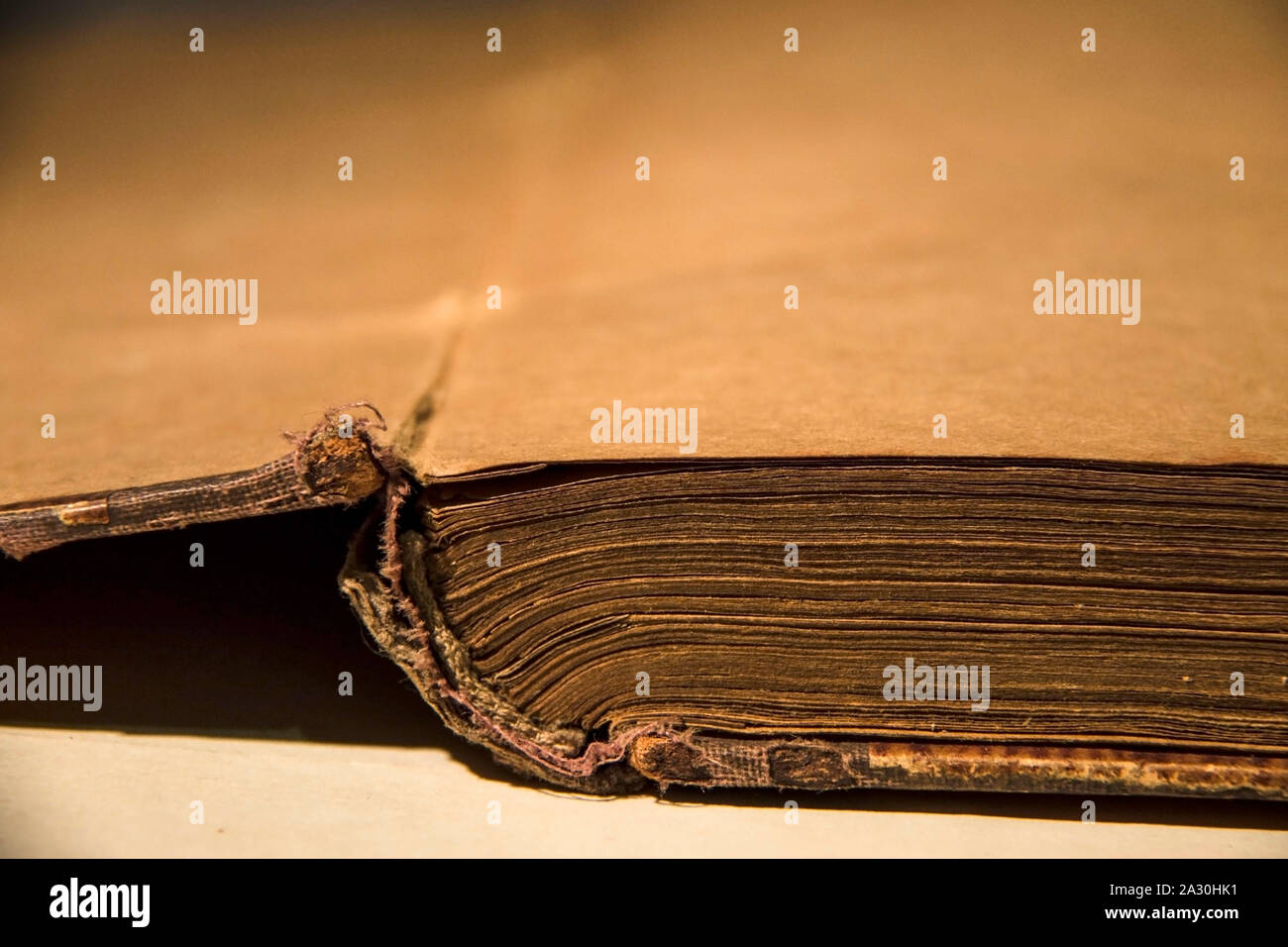 Old books paper sheet hi-res stock photography and images - Alamy