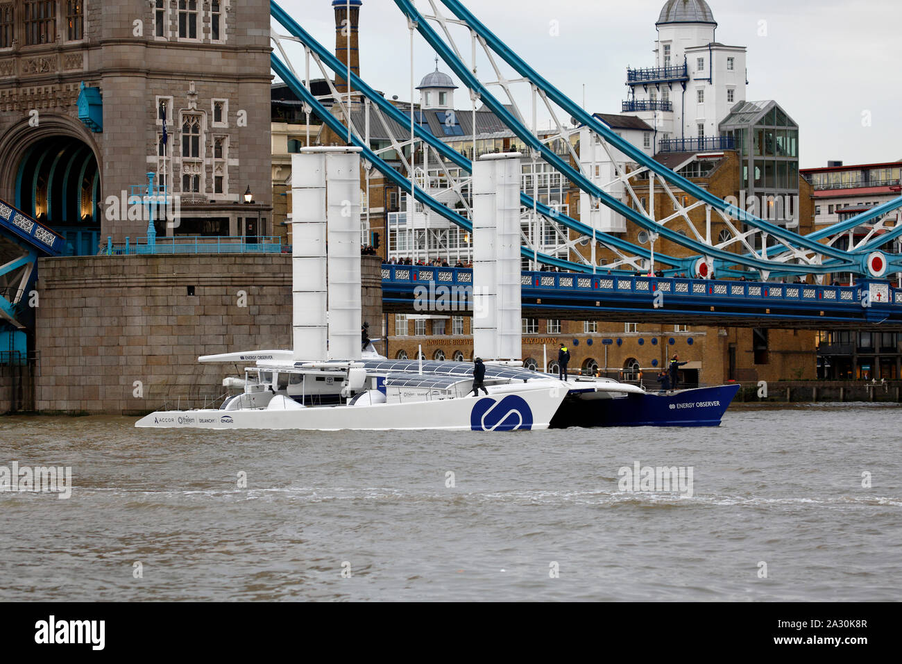 Energy Explorer Experimental Vessel arriving for its first visit to ...