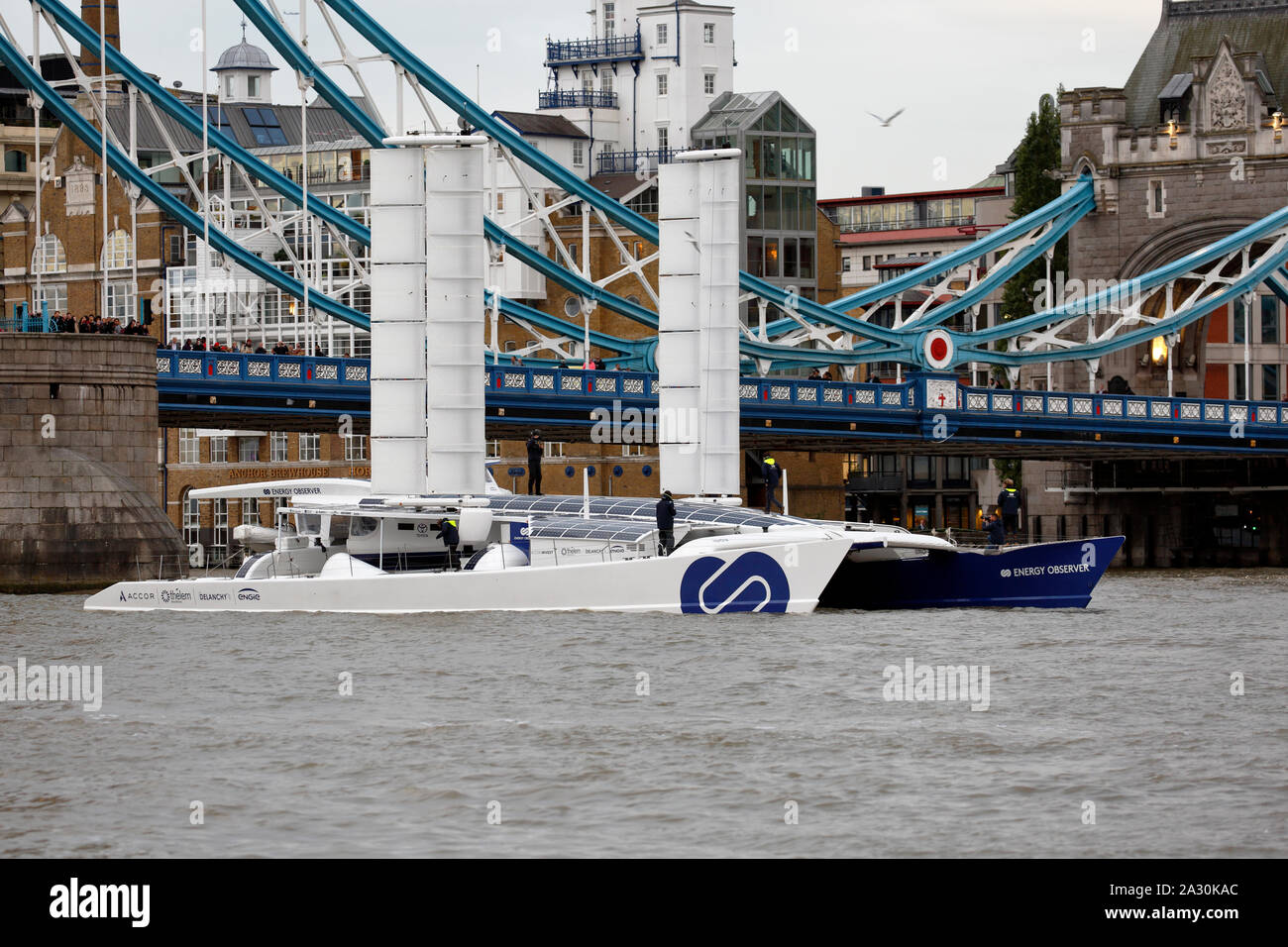 Energy Explorer Experimental Vessel arriving for its first visit to ...