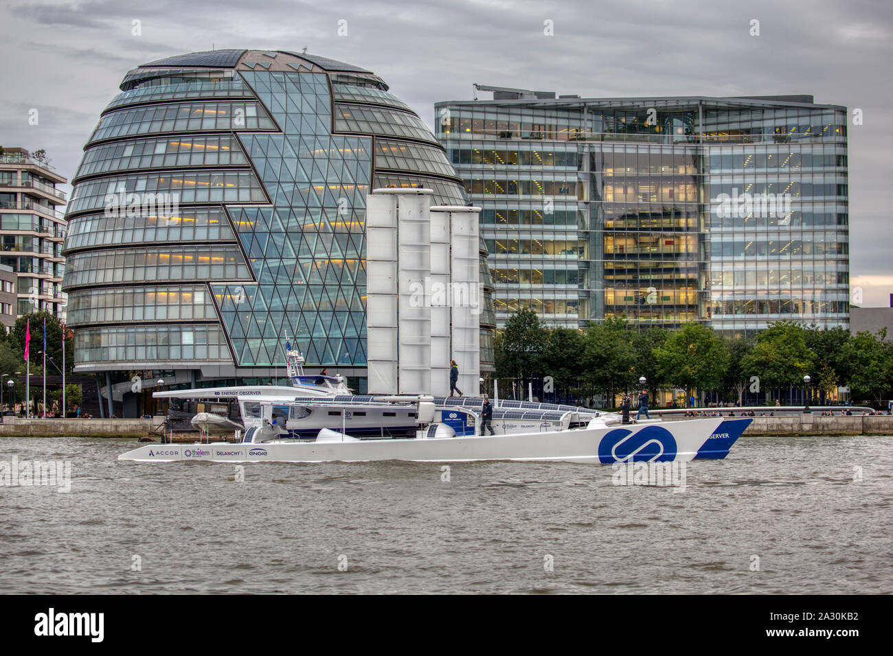 Energy Explorer Experimental Vessel arriving for its first visit to ...