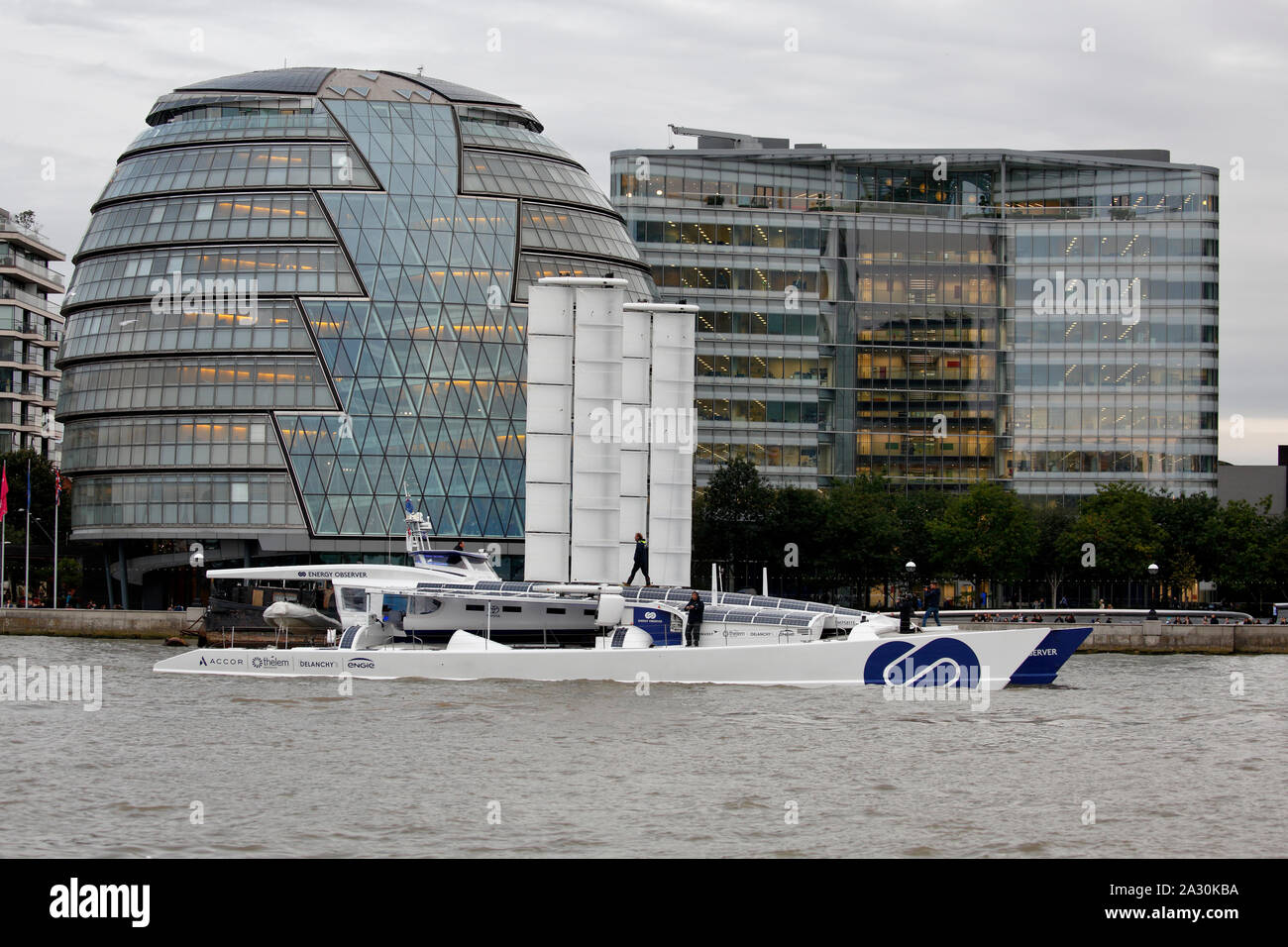 Energy Explorer Experimental Vessel arriving for its first visit to ...