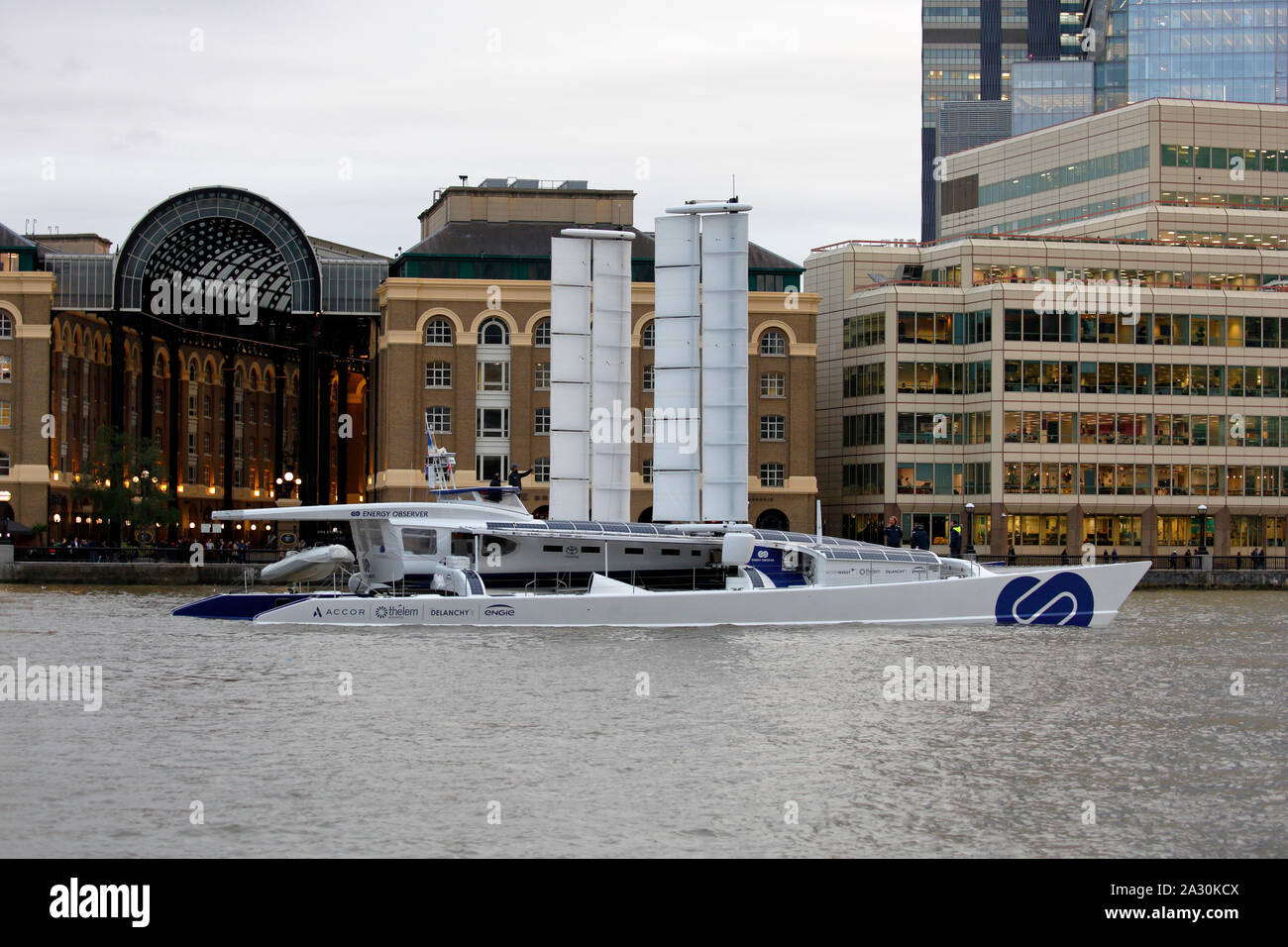 Energy Explorer Experimental Vessel arriving for its first visit to ...