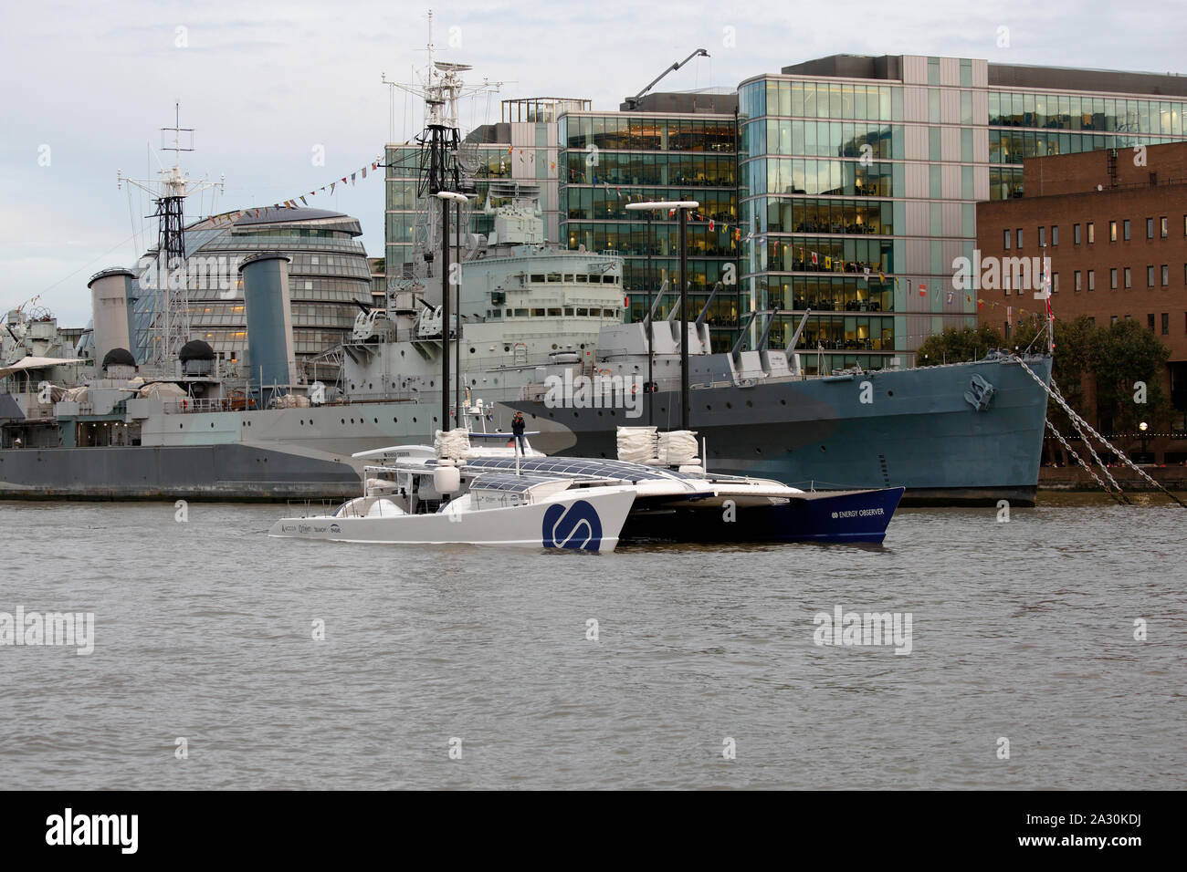 Energy Explorer Experimental Vessel arriving for its first visit to ...