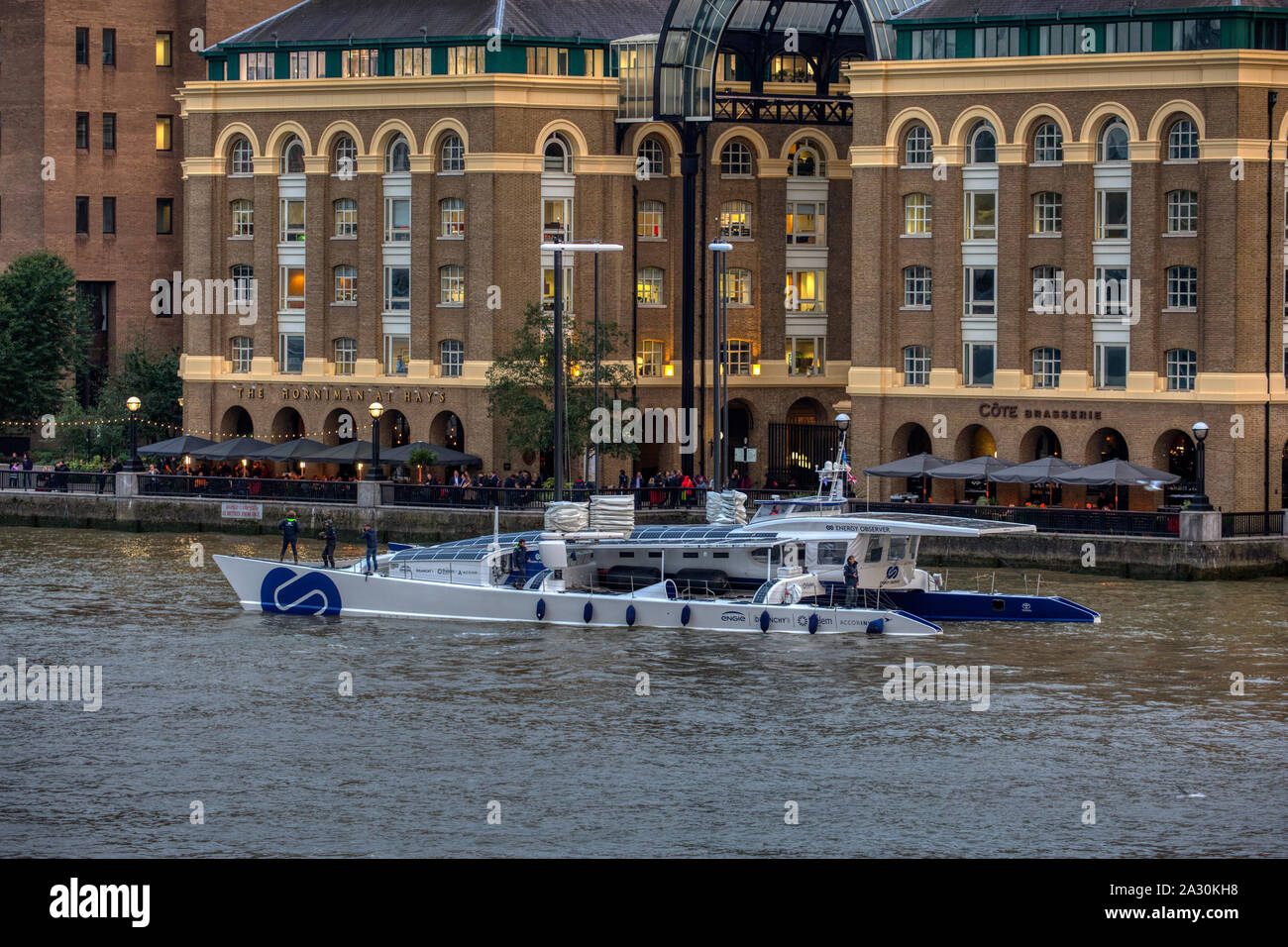 Energy Explorer Experimental Vessel arriving for its first visit to ...