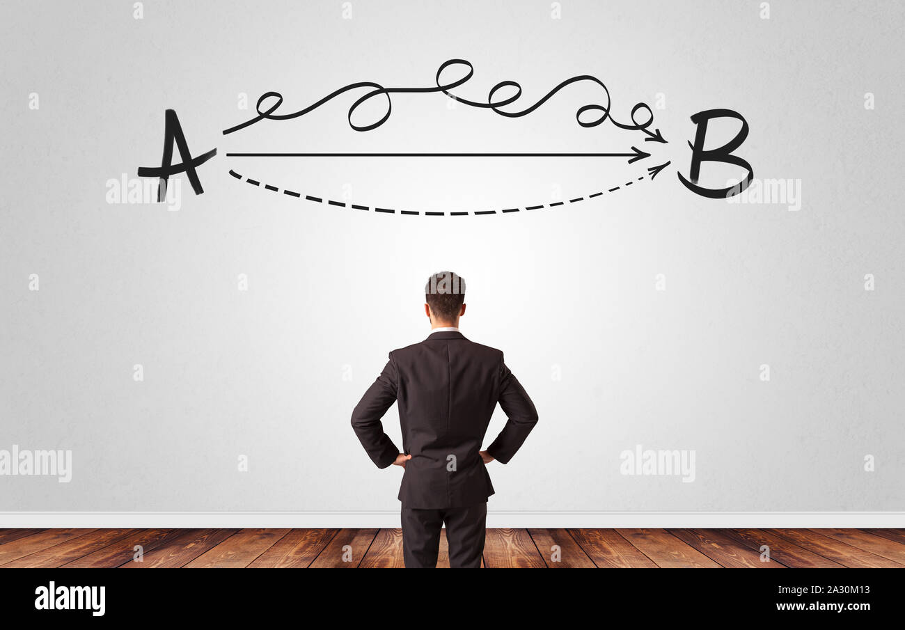 Choosing between two things hi-res stock photography and images - Alamy