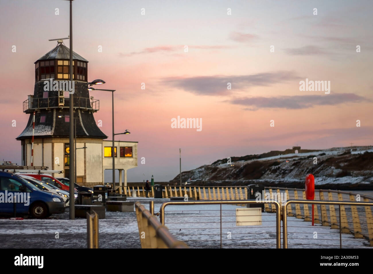 Lighthouse in Aberdeen, Scotland, UK Stock Photo - Alamy