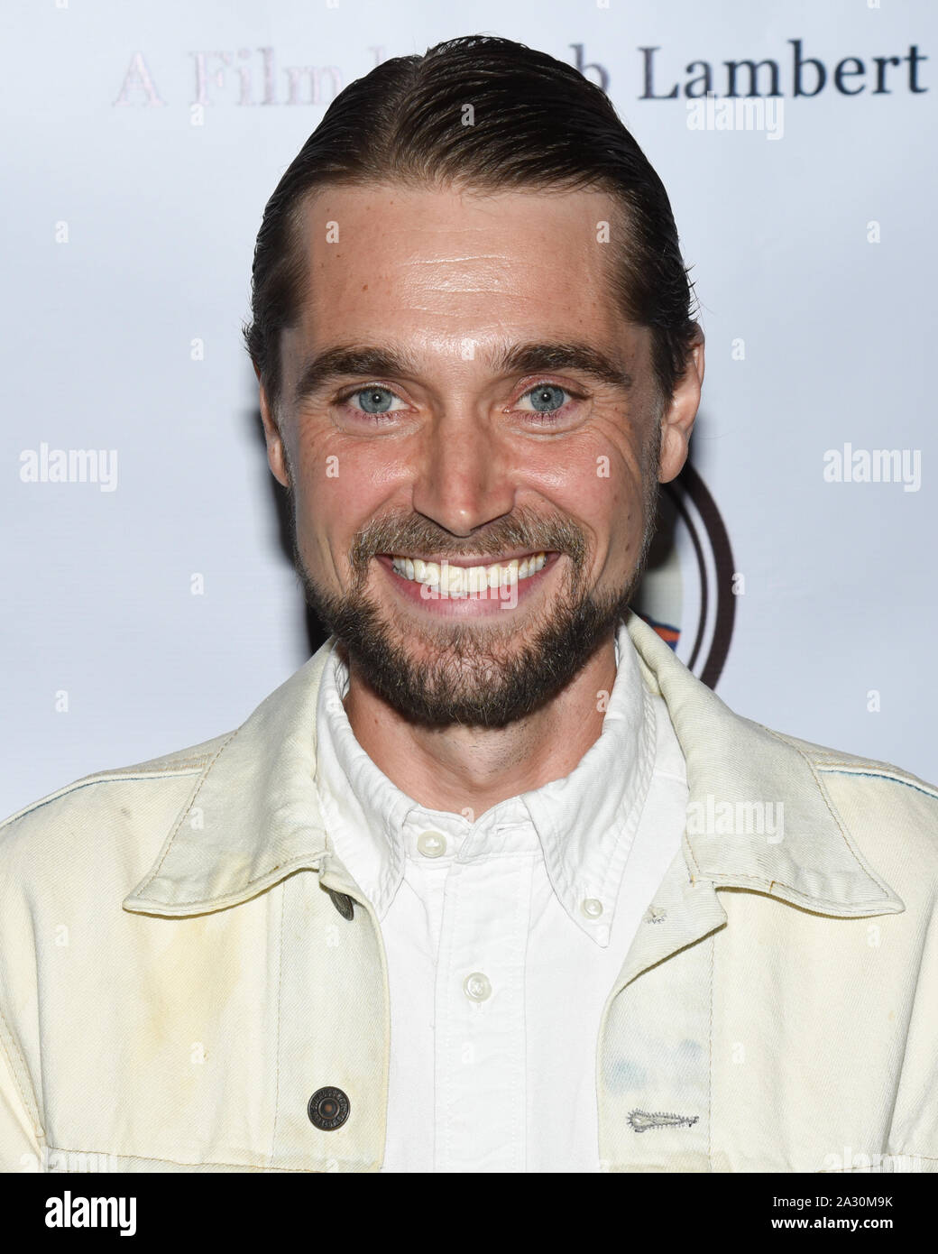 October 3, 2019, Hollywood, California, USA: Zachary Ray Sherman ...