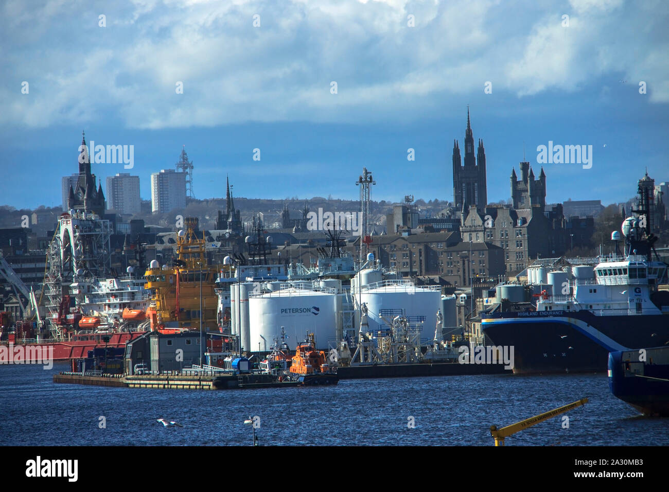 Aberdeen scotland cityscape hi-res stock photography and images - Alamy