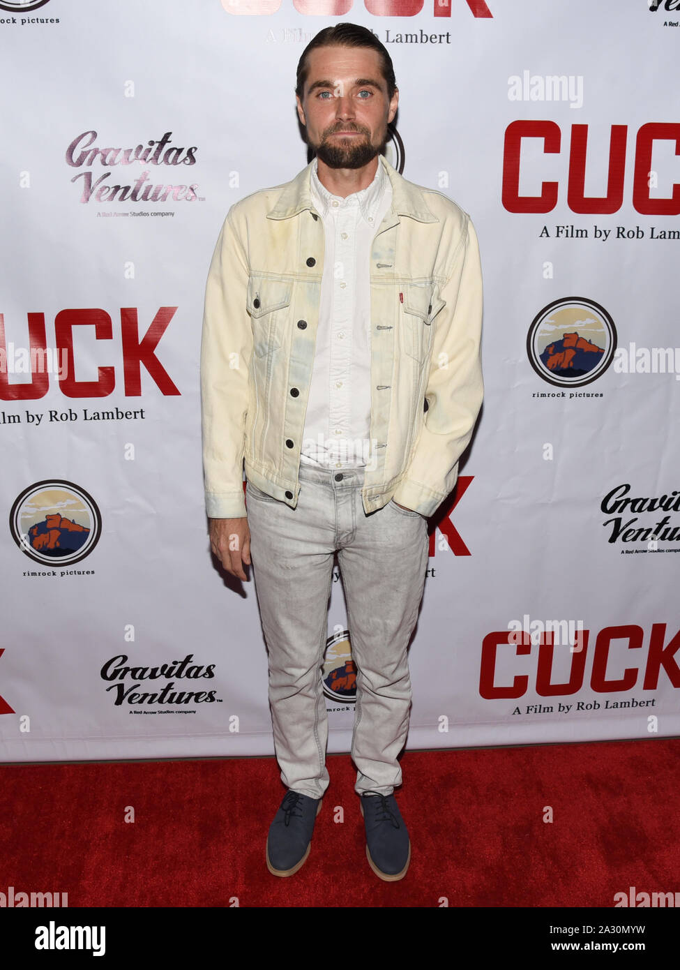 October 3, 2019, Hollywood, California, USA: Zachary Ray Sherman ...