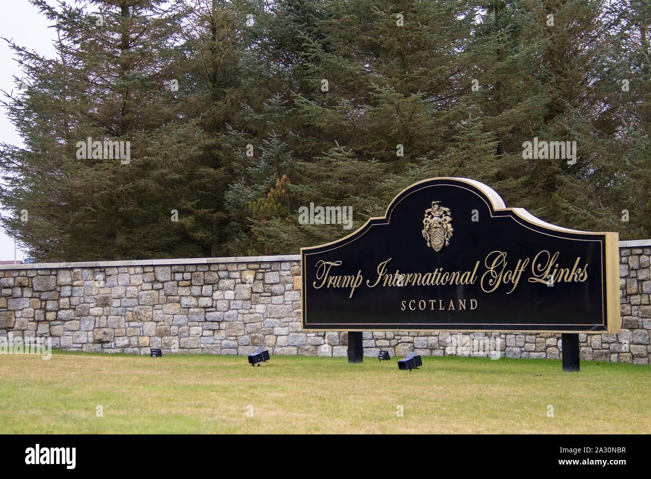 Scottish golf links golf course hi-res stock photography and images - Alamy