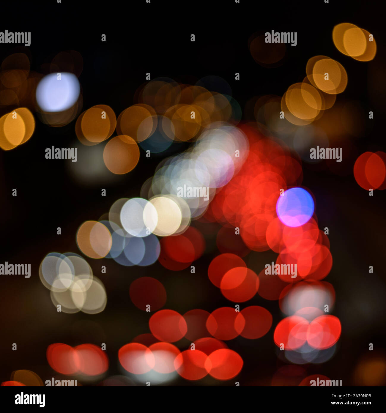 City light bokeh abstract hi-res stock photography and images - Alamy