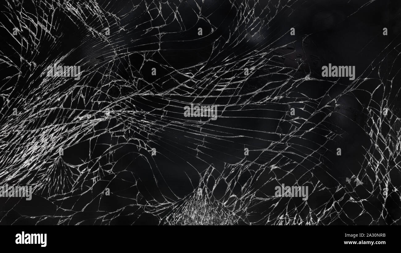 Cracked car glass texture hi-res stock photography and images - Alamy