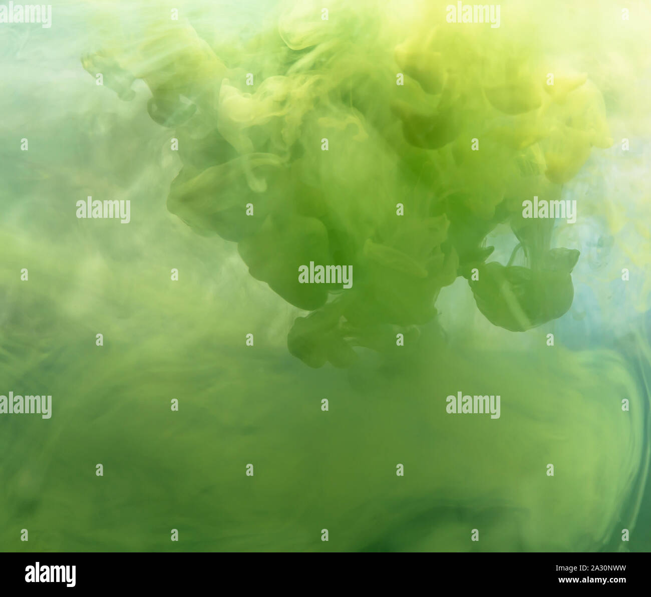 Green watercolor abstract background Stock Photo - Alamy