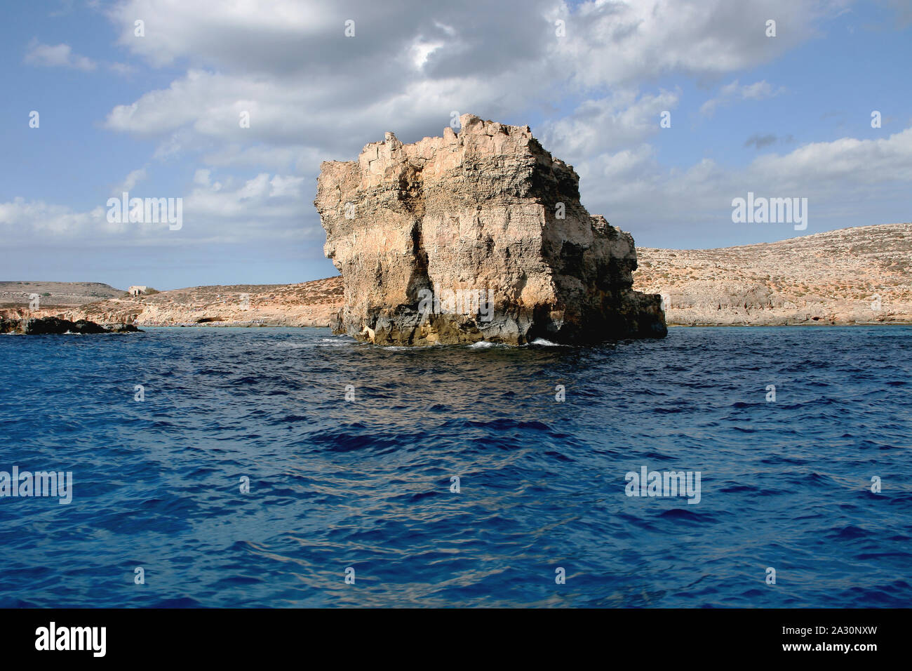 Landscape in Gozo, Malta Stock Photo - Alamy