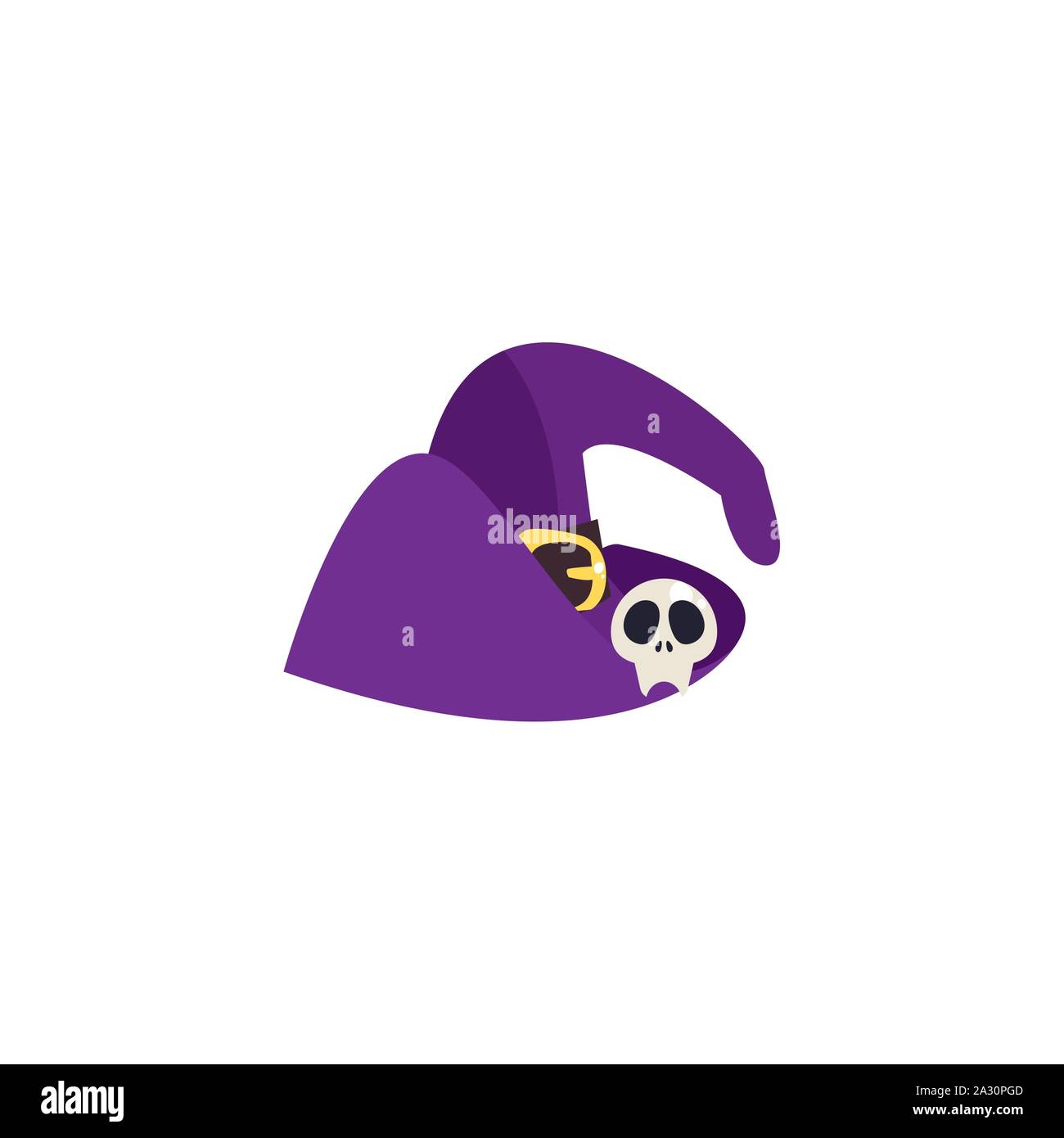 wizard hat on white background vector illustration design Stock Vector ...
