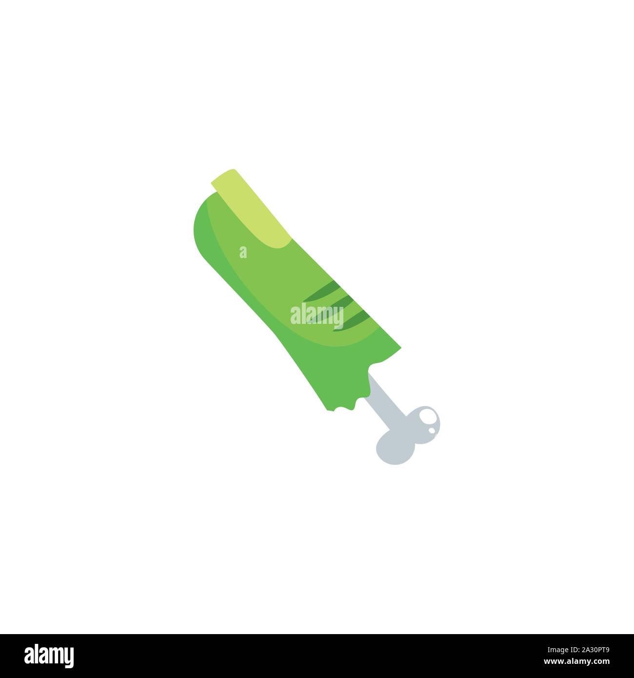 finger of zombie in white background vector illustration design Stock ...