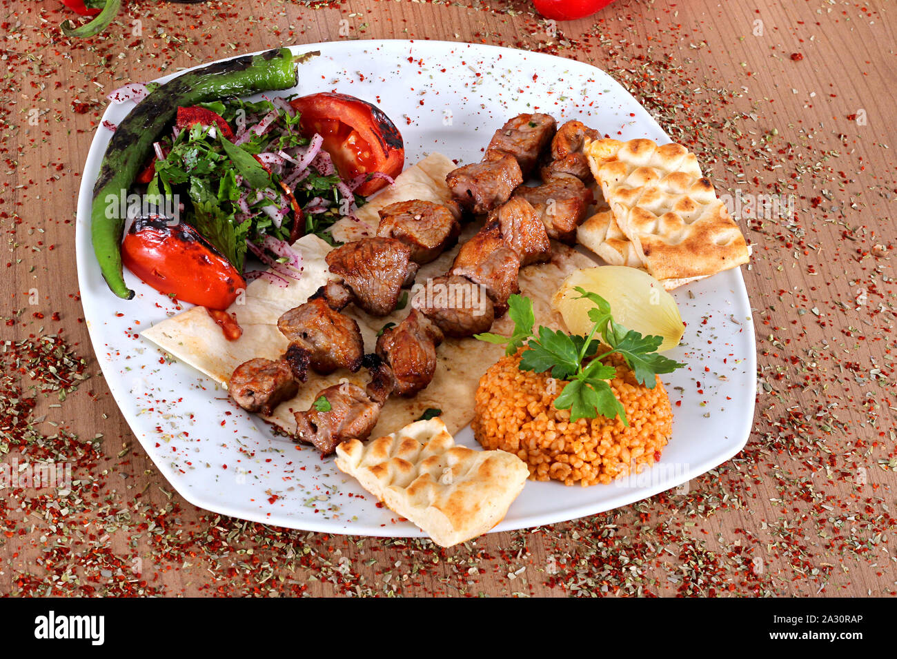 Special Double Roast Grill Service Stock Photo - Alamy