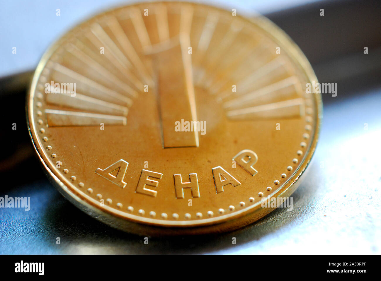 Macedonian denars hi-res stock photography and images - Alamy