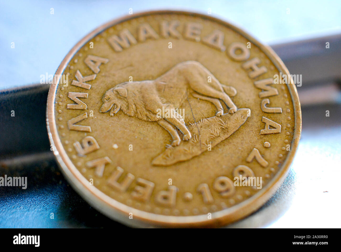 Macedonian denars hi-res stock photography and images - Alamy