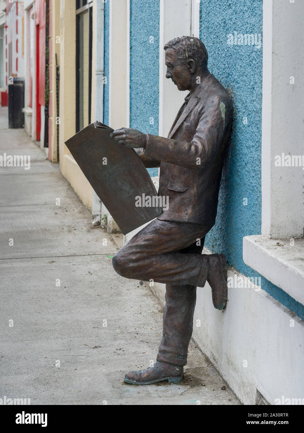 Western Day, a bronze sculpture by Sally McKenna, Kiltimagh, County ...