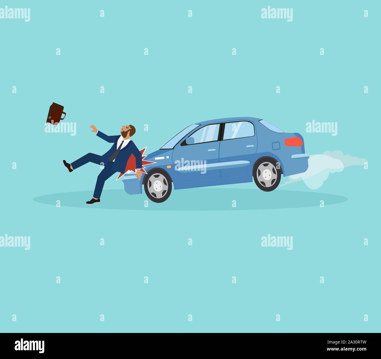 Accident vectors hi-res stock photography and images - Alamy