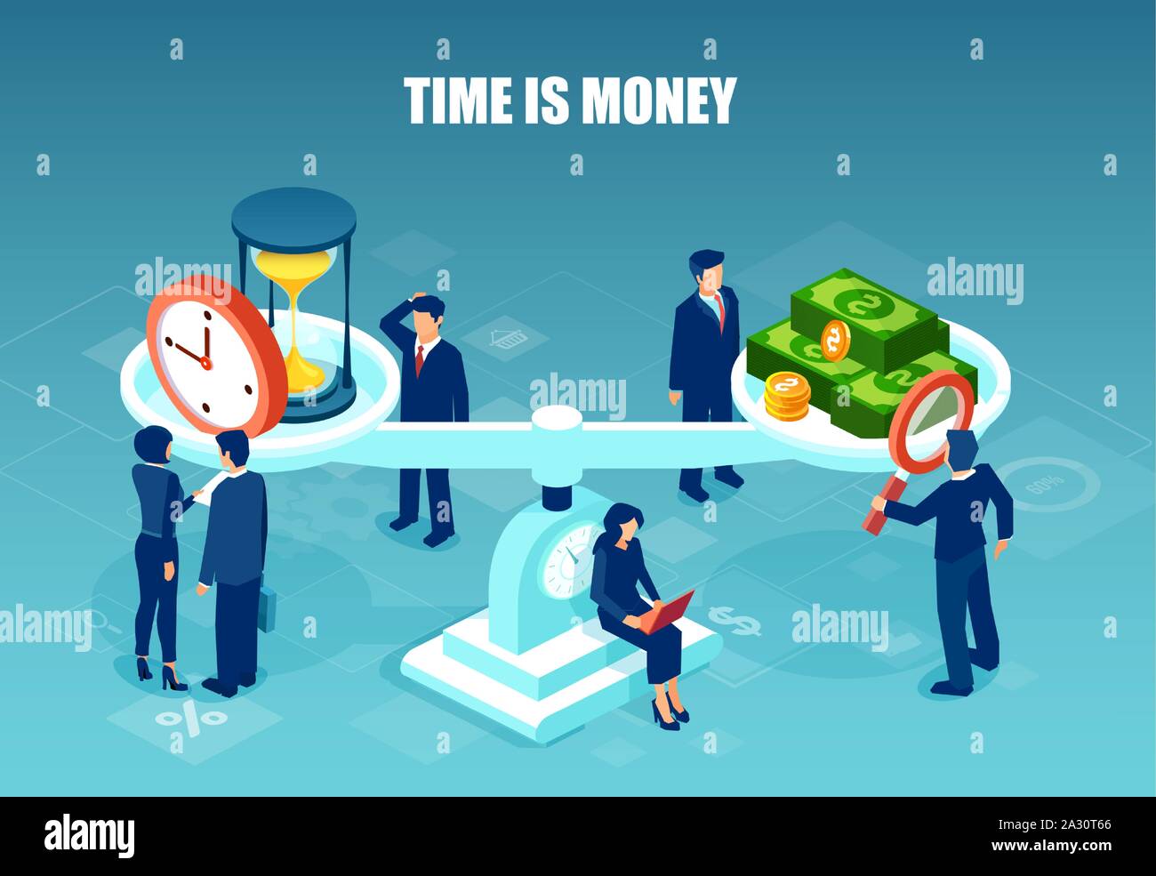 Time Stock Vector Images - Alamy