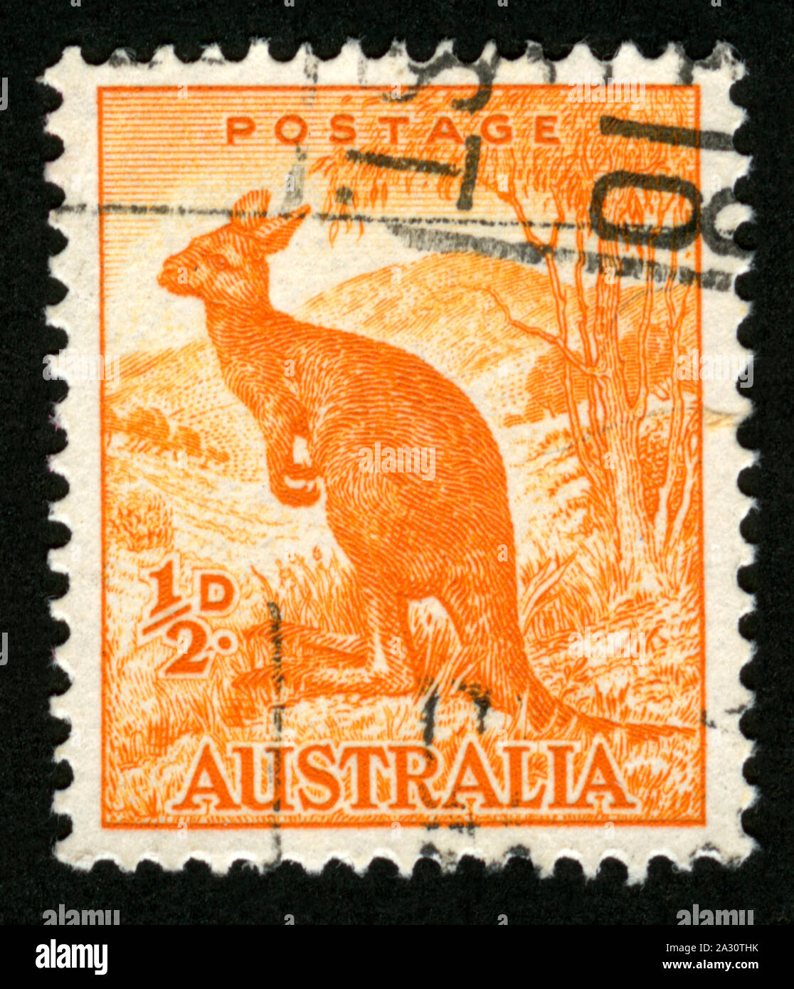 Stamp collecting kangaroo hi-res stock photography and images - Alamy