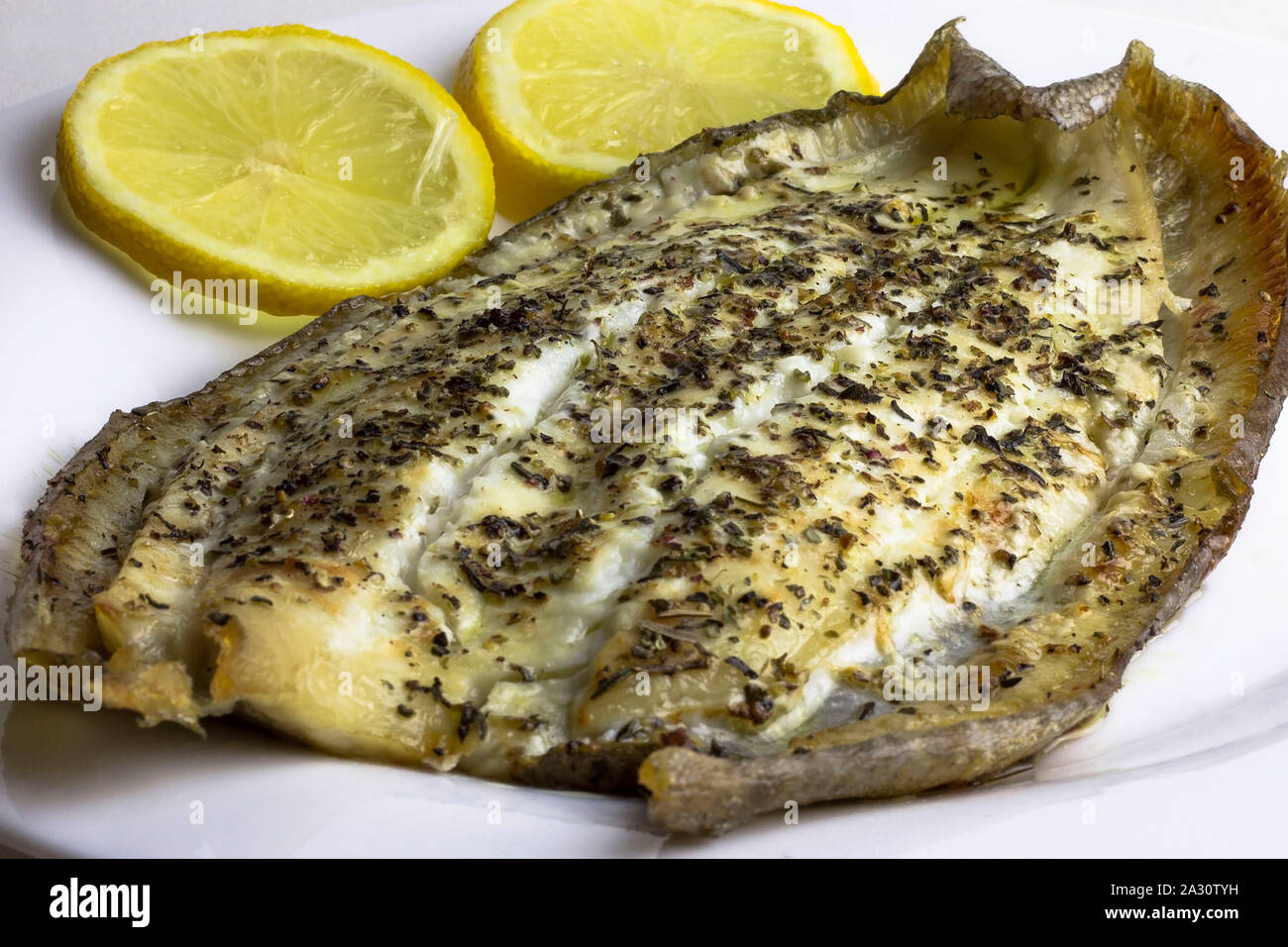 Plaice fish hi-res stock photography and images - Alamy