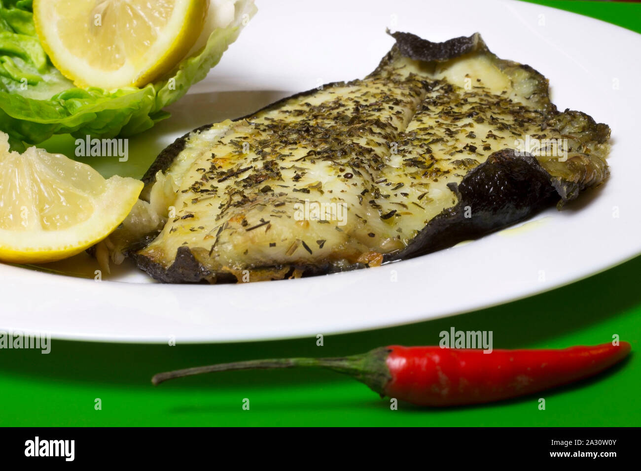 Plaice fish hi-res stock photography and images - Alamy