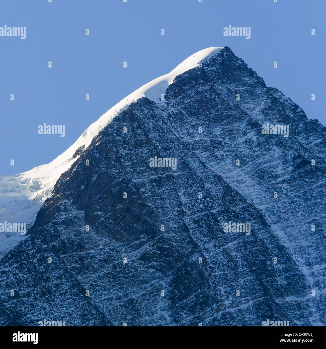 Aiguille du Goûter, Chamonix-Mont-Blanc, Haute-Savoie, France Stock ...