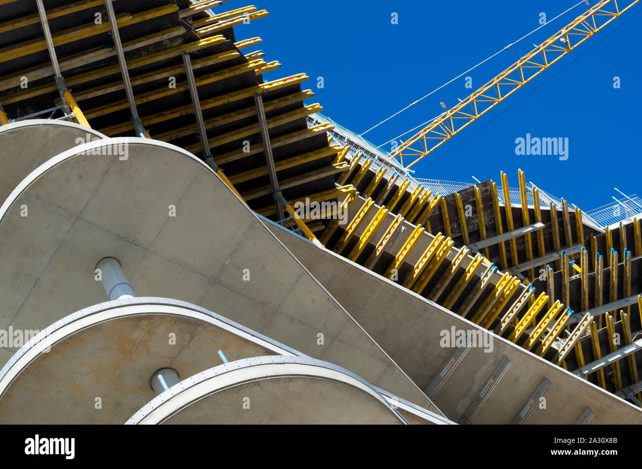 Curve Building Residential Block High Resolution Stock Photography and ...