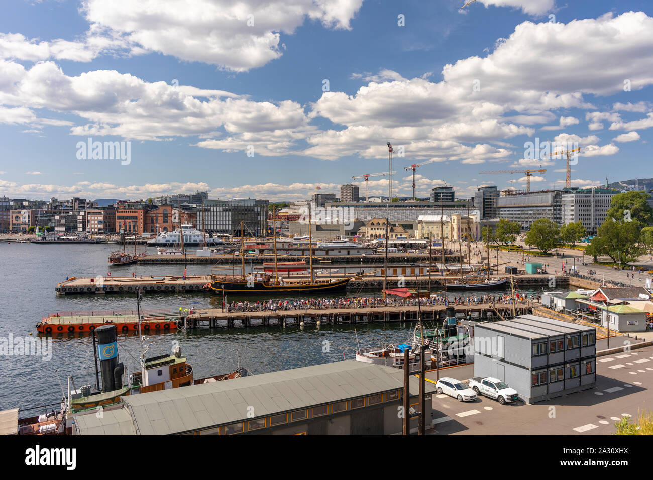 Oslo Harbour Promenade High Resolution Stock Photography and Images - Alamy
