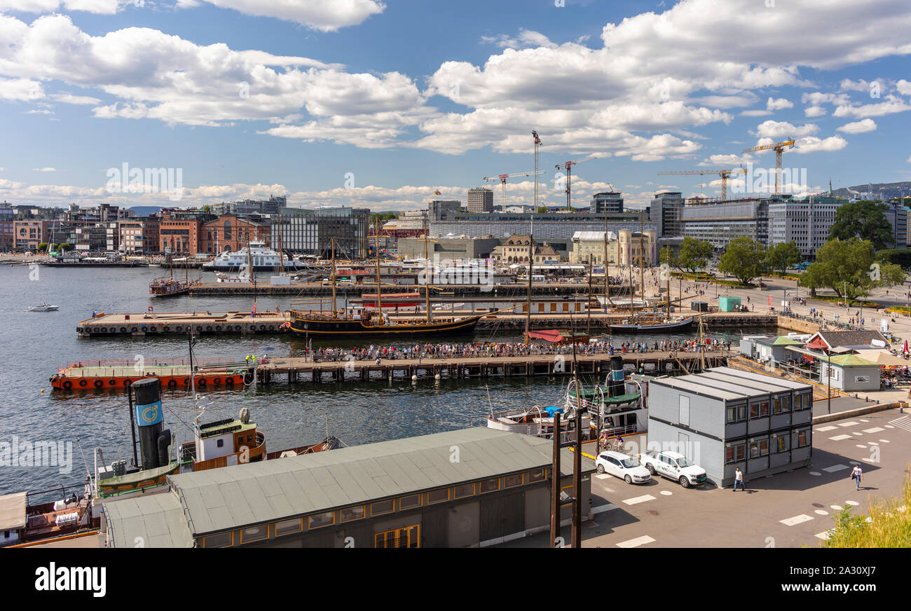 OSLO, NORWAY - Oslo waterfront Stock Photo - Alamy