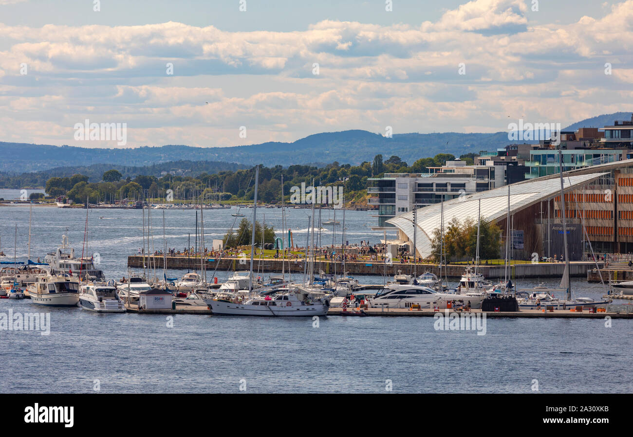 OSLO, NORWAY - Oslo waterfront Stock Photo - Alamy