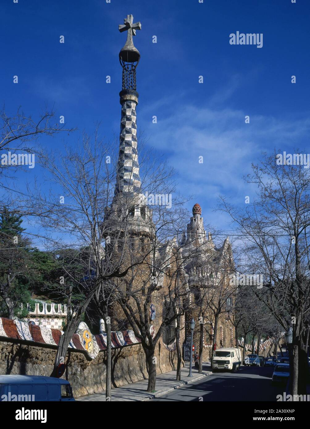 Pabellones guell hi-res stock photography and images - Alamy