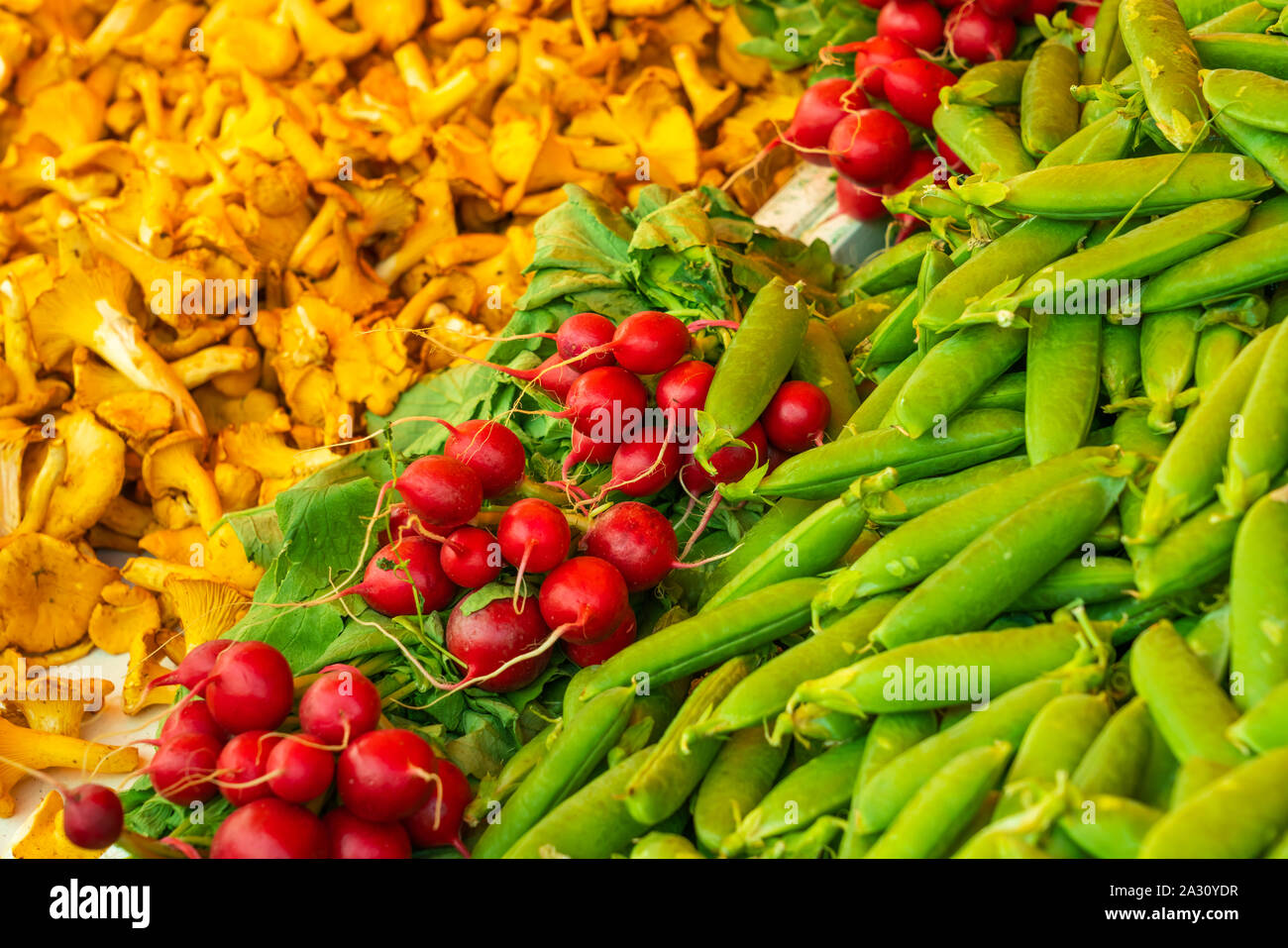 Fresh fruit for sale at the Kauppatori Market Square in downtown ...