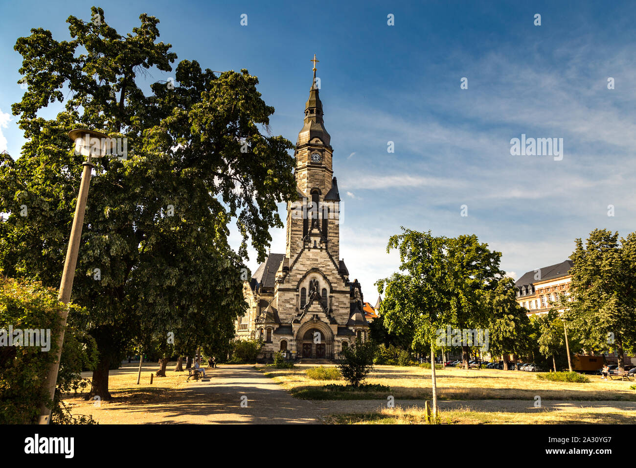 The city of Leipzig Stock Photo - Alamy
