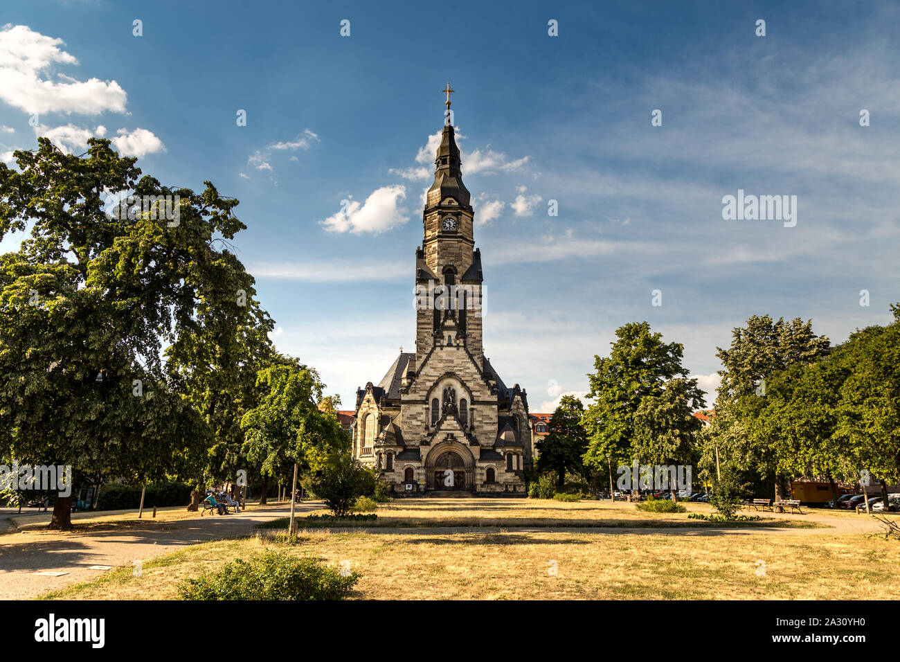 The city of Leipzig Stock Photo - Alamy