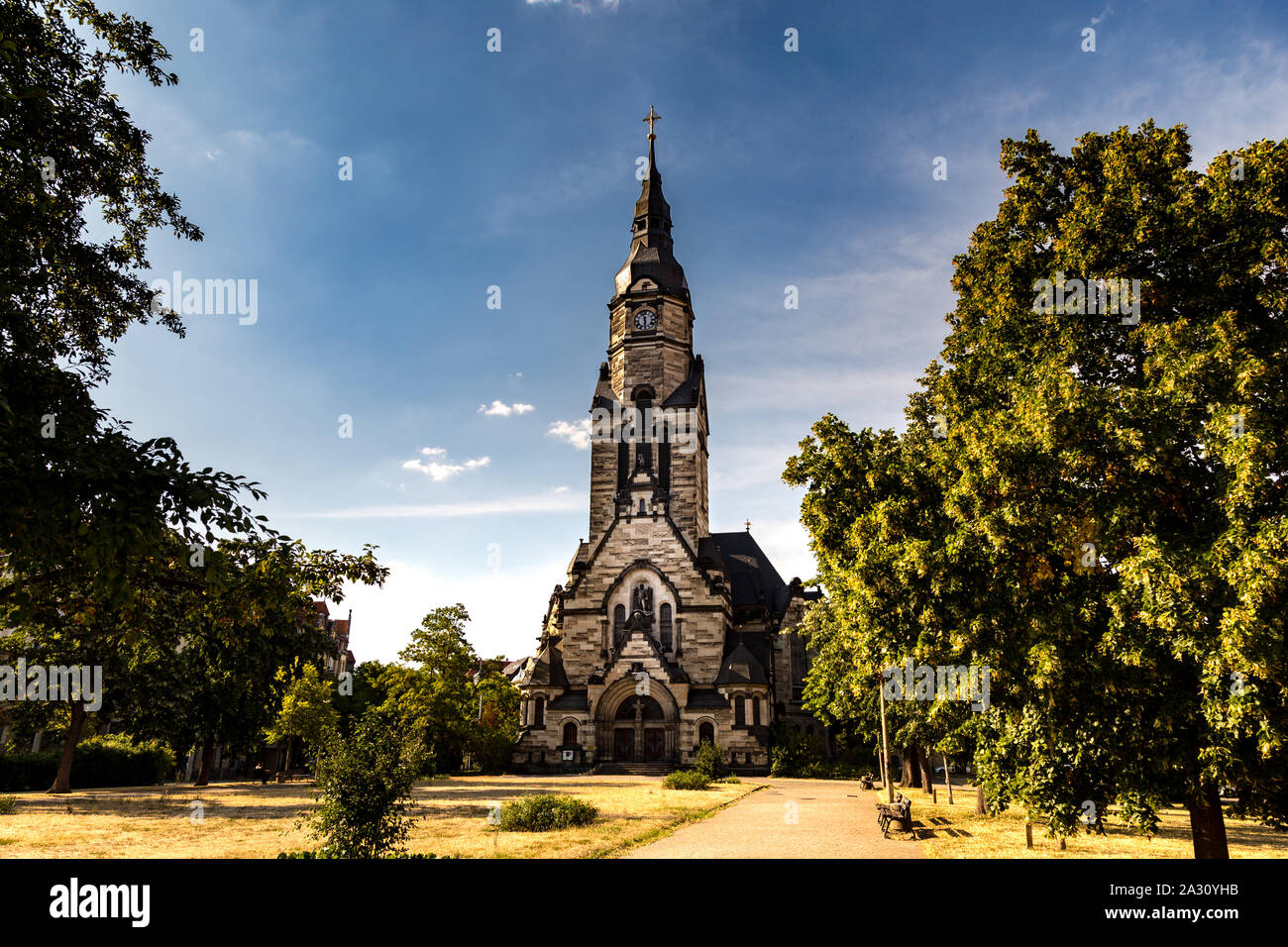 The city of Leipzig Stock Photo - Alamy