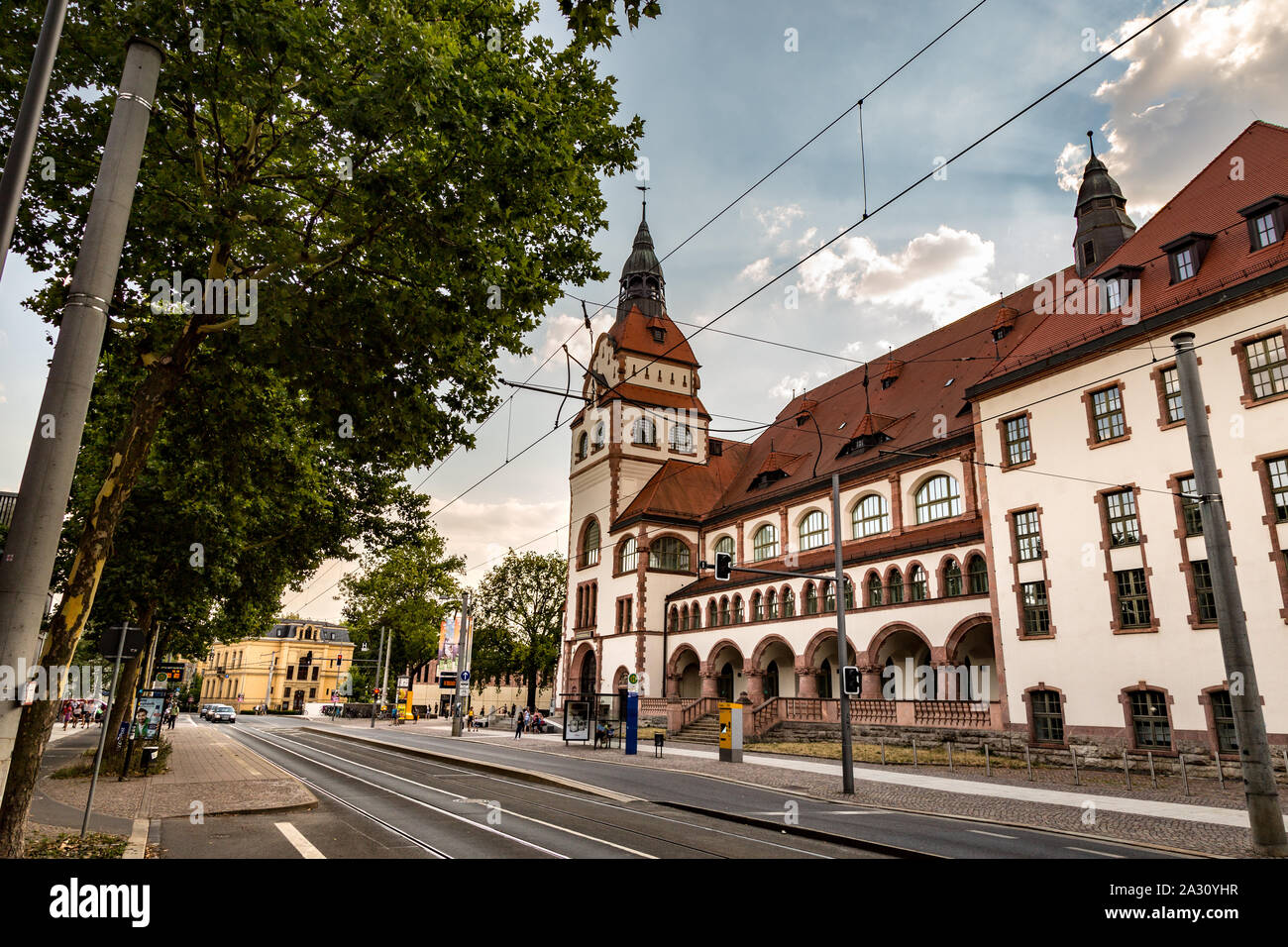 The city of Leipzig Stock Photo - Alamy