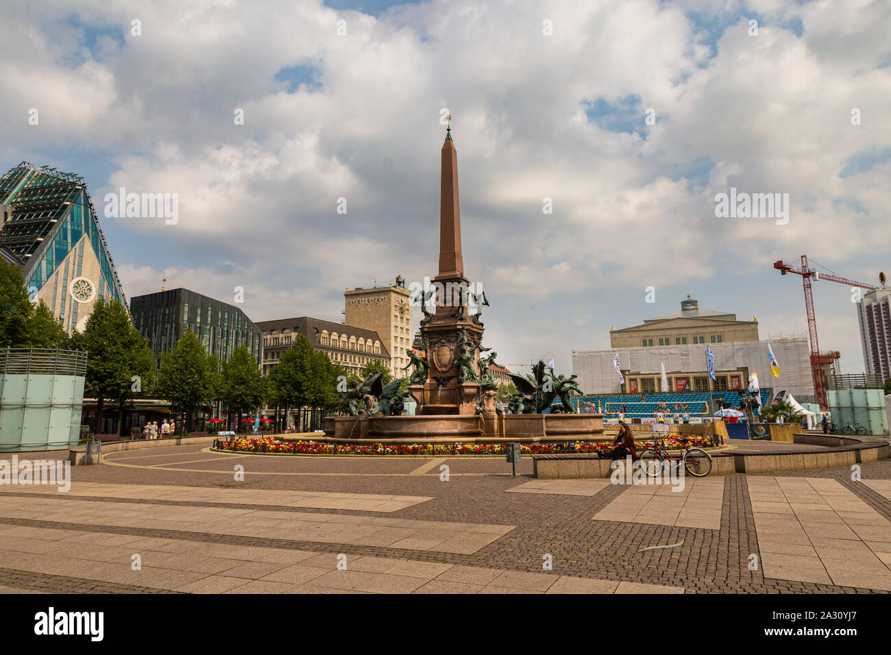The city of Leipzig Stock Photo - Alamy