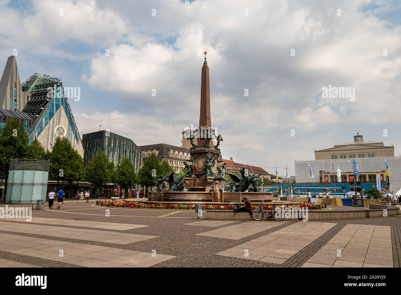 The city of Leipzig Stock Photo - Alamy